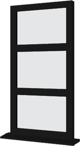 Black UPVC Windows