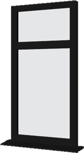 Black UPVC Windows
