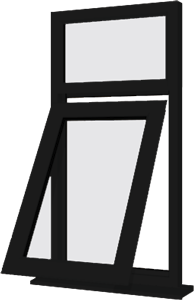 Black UPVC Windows