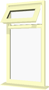 Cream UPVC Windows