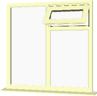 Cream UPVC Windows