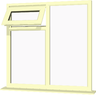 Cream UPVC Windows