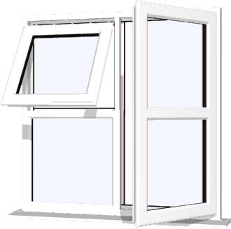 Cottage UPVC Windows